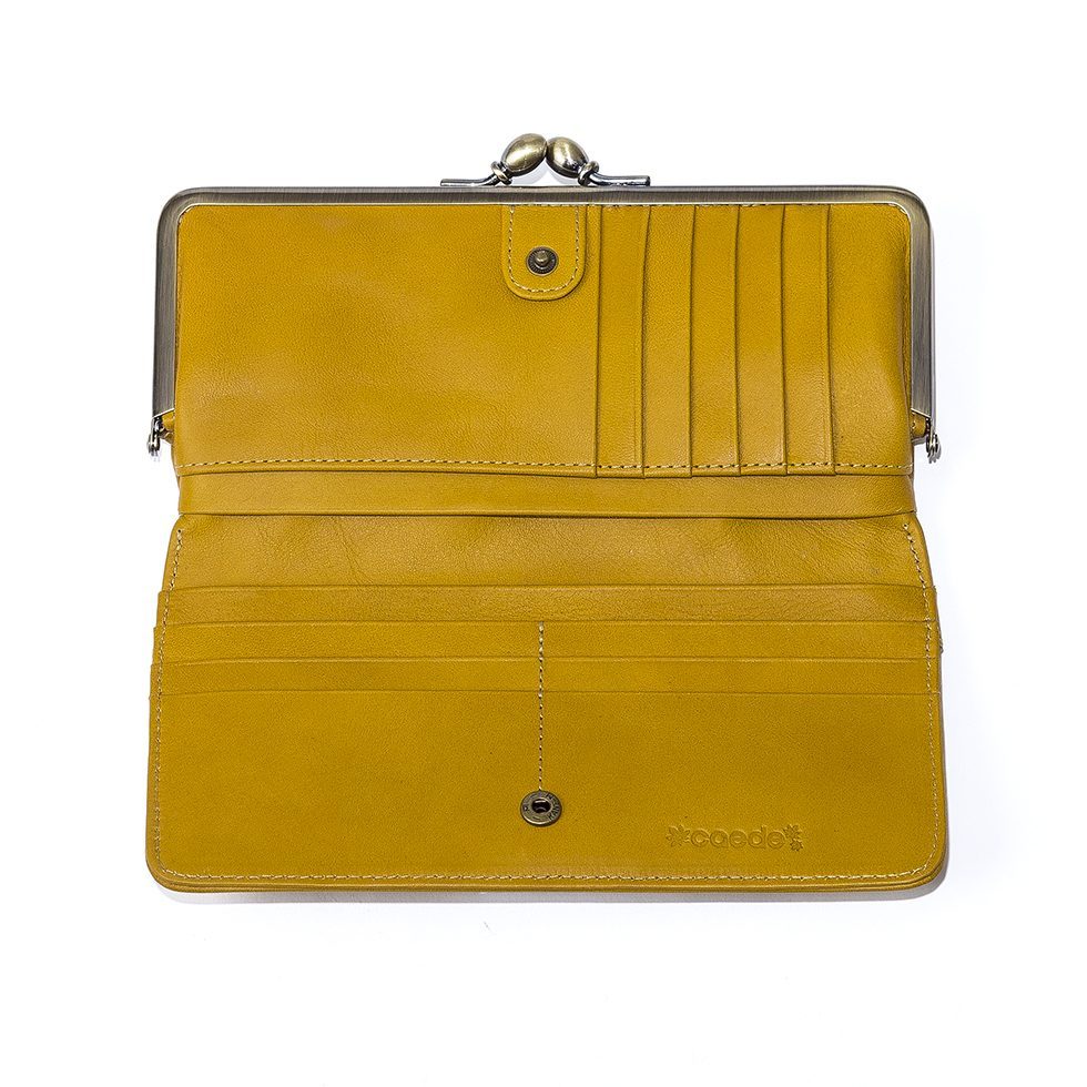 Frame Long Frame Wallet Giallo